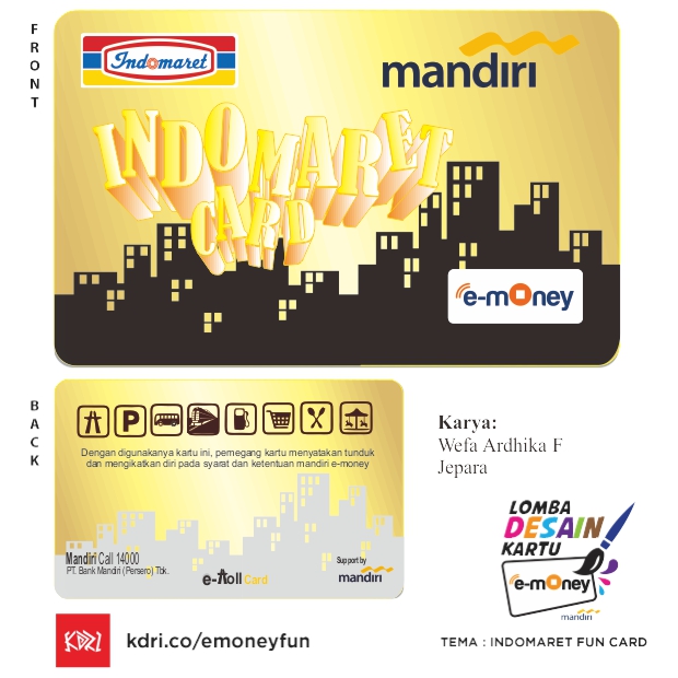 Indomaret fun card gold | HelloMotion.com