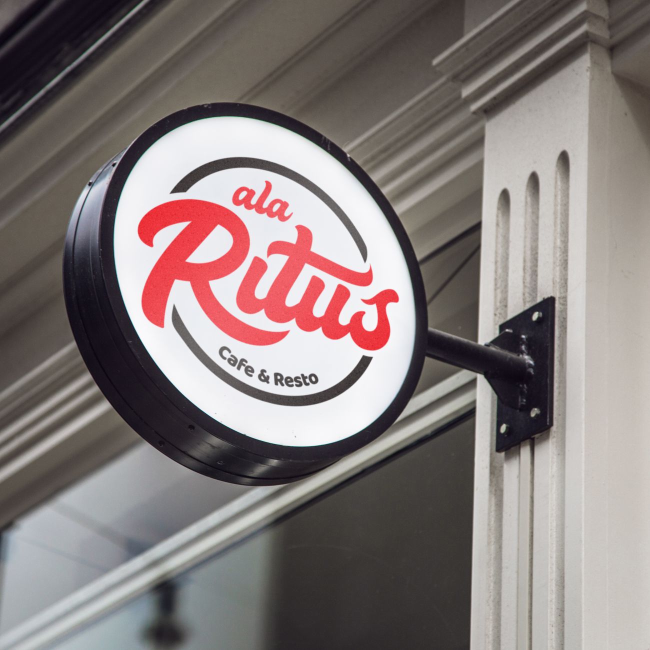 Logo ala Ritus Café&Resto - Simple Make Perfect | HelloMotion.com