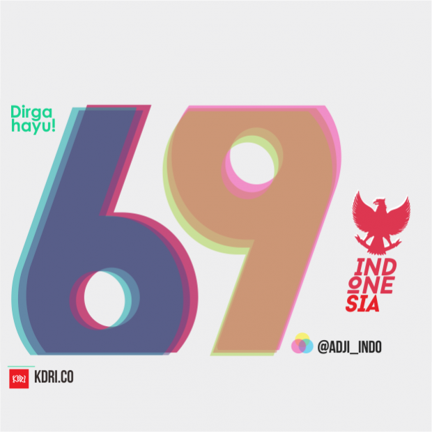 "Lomba Desain Logo HUT Ke-69 RI Versi Gaul" | HelloMotion.com