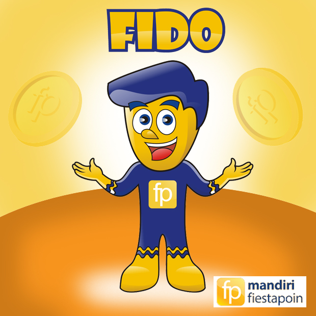 Maskot Mandiri Fiestapoin (Fido) | HelloMotion.com