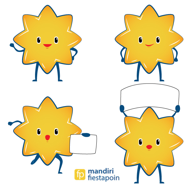 Maskot Mandiri Fiesta Poin | HelloMotion.com