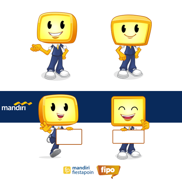 Fipo (Mandiri FiestaPoin maskot) | HelloMotion.com