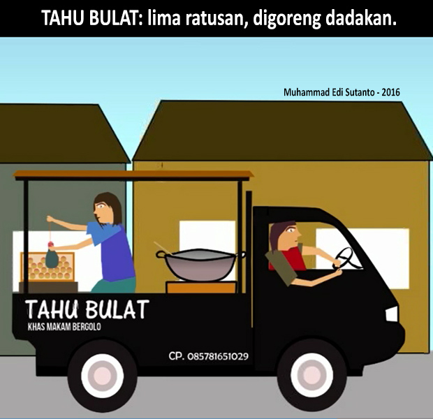Tahu Bulat: lima ratusan, digoreng dadakan | HelloMotion.com
