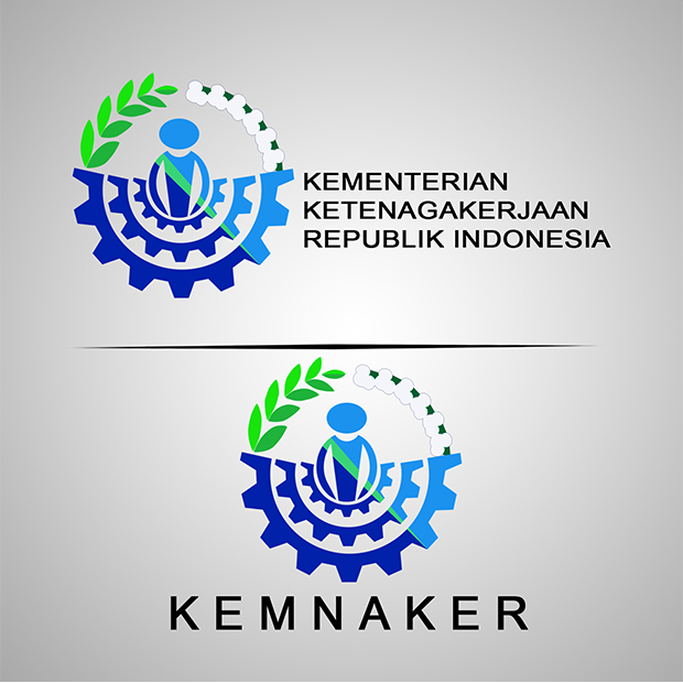 DESAIN LOGO KEMNAKER | HelloMotion.com