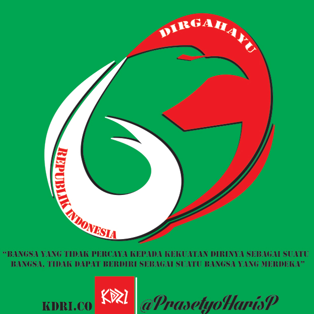 Garuda Penuh Warna Penuh Kesatuan. | HelloMotion.com